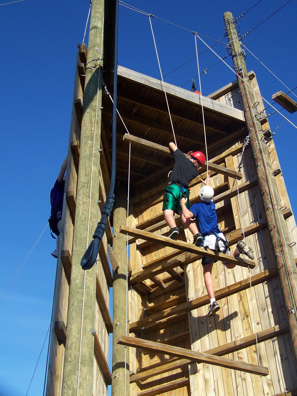 Summers of Pathways: Campout Round 2 and More High Ropes!