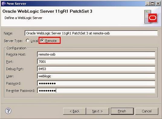 Deploying the OSB configuration from Eclipse OEPE - OSB Recipe 5
