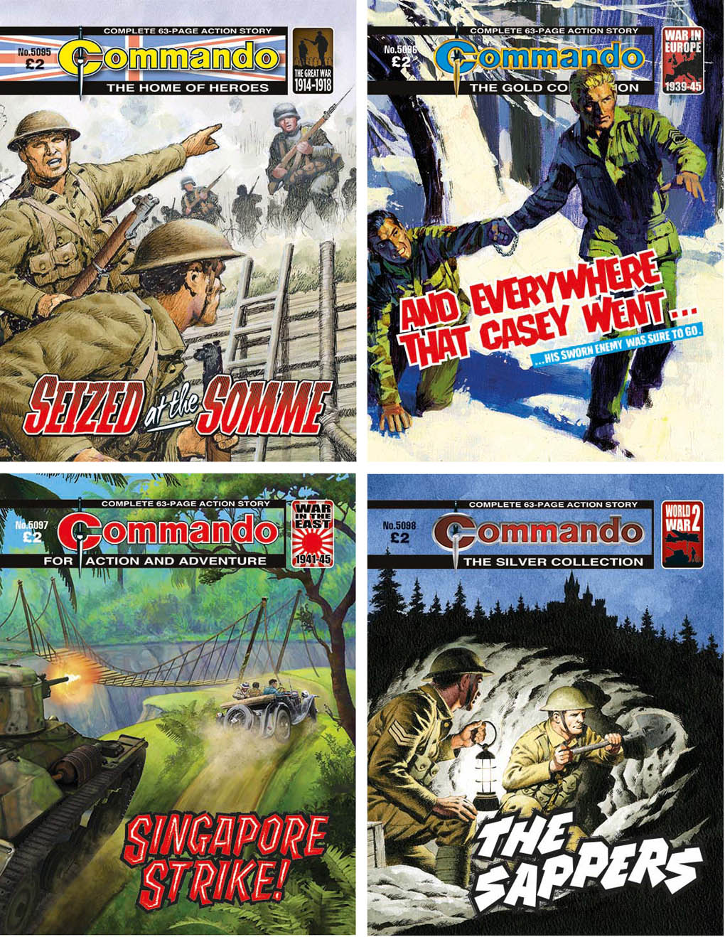 BLIMEY! The Blog of British Comics: New COMMANDO comics out now