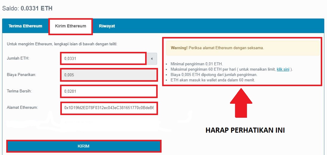 2 Cara Mengisi Ethereum ke Wallet Imtoken