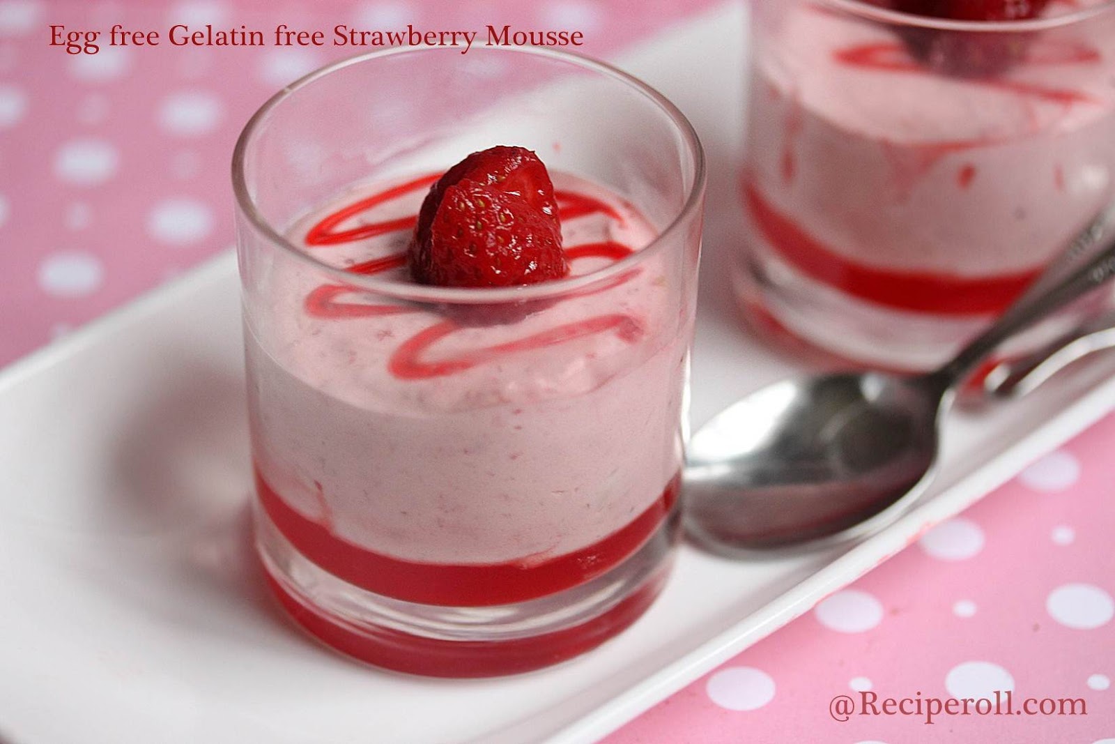 Easy Strawberry Mousse