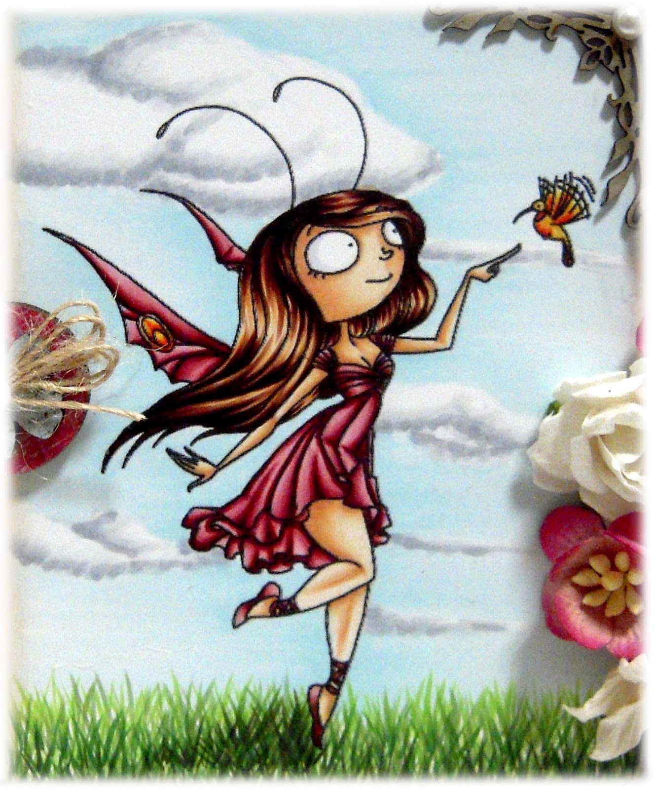 Isabelle - Kit and Clowder Online Colouring Classes