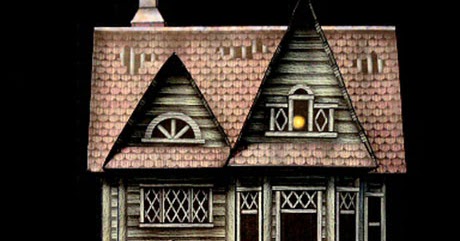 The Bleak Estate Haunted House Paper Model | Paperized Crafts