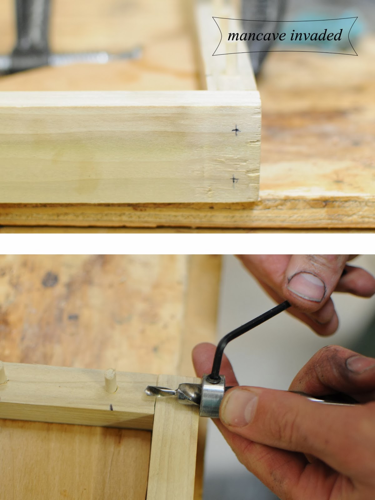 Mancave Invaded: Sewing Thread and Bobbin Holder