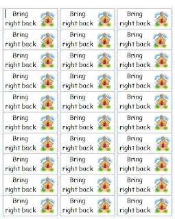 Mrs. Bumgardner's Kindergarten: Important Papers Folder Labels