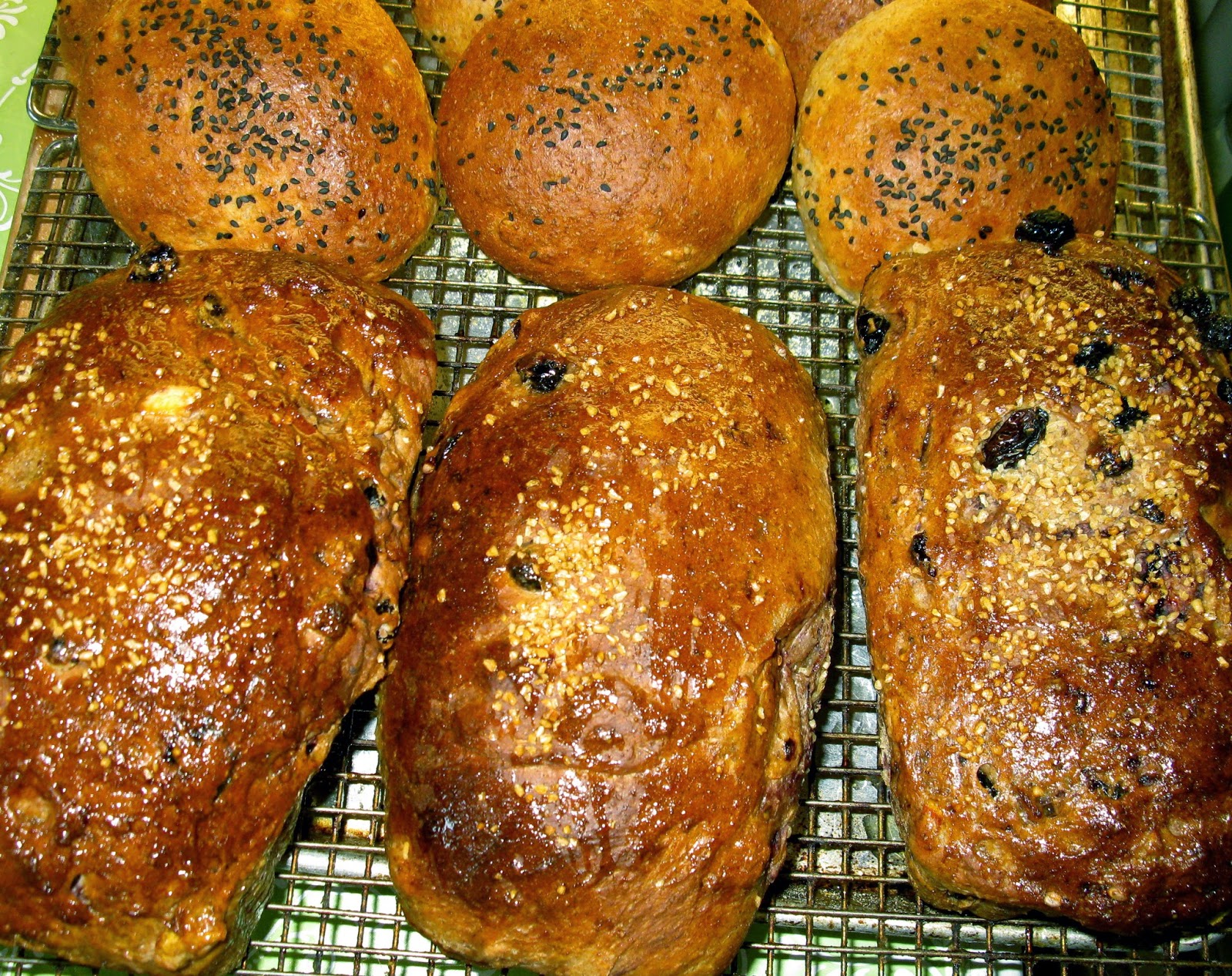 GOOD LIFE Living Well: PHOTOS: WHOLEWHEAT BARM CAKES WITH SUNFLOWER ...