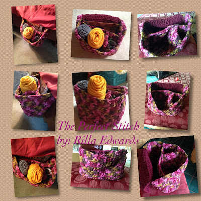 The Perfect Stitch...: Plum Bedside Caddy