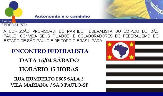Partido Federalista - SP