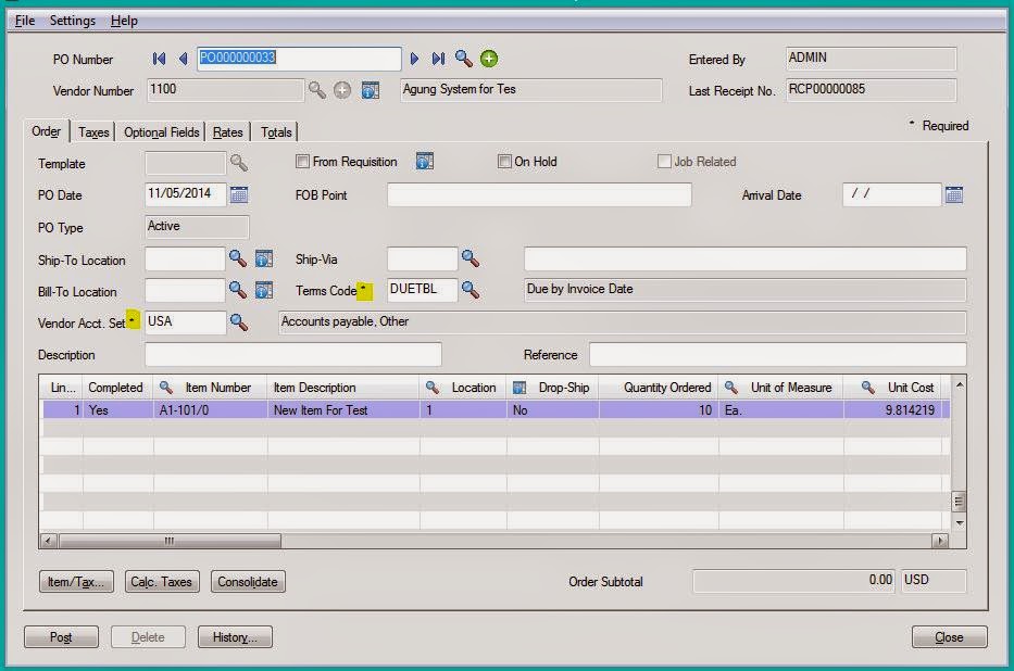2014 ~ CONSULTANT SAGE 300 ERP/ACCPAC INDONESIA