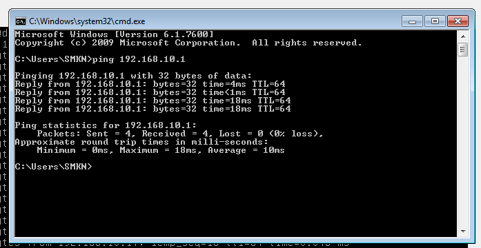 cara setting DHCP server virtualbox