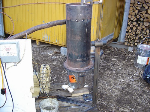 "the DriZzleR Gasifier Blog": DriZzleR build by Holzigas