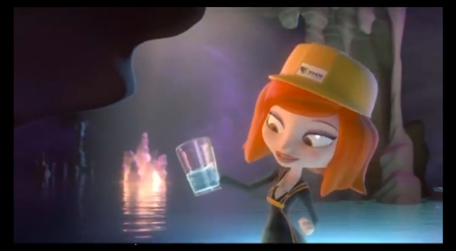 The Art of AnimationGirl: My Character in a new 3D Animated Commerical!