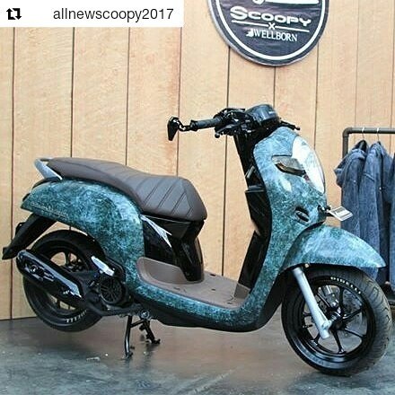 86 Foto Modifikasi Honda Scoopy Fi Retro Modern Terbaik