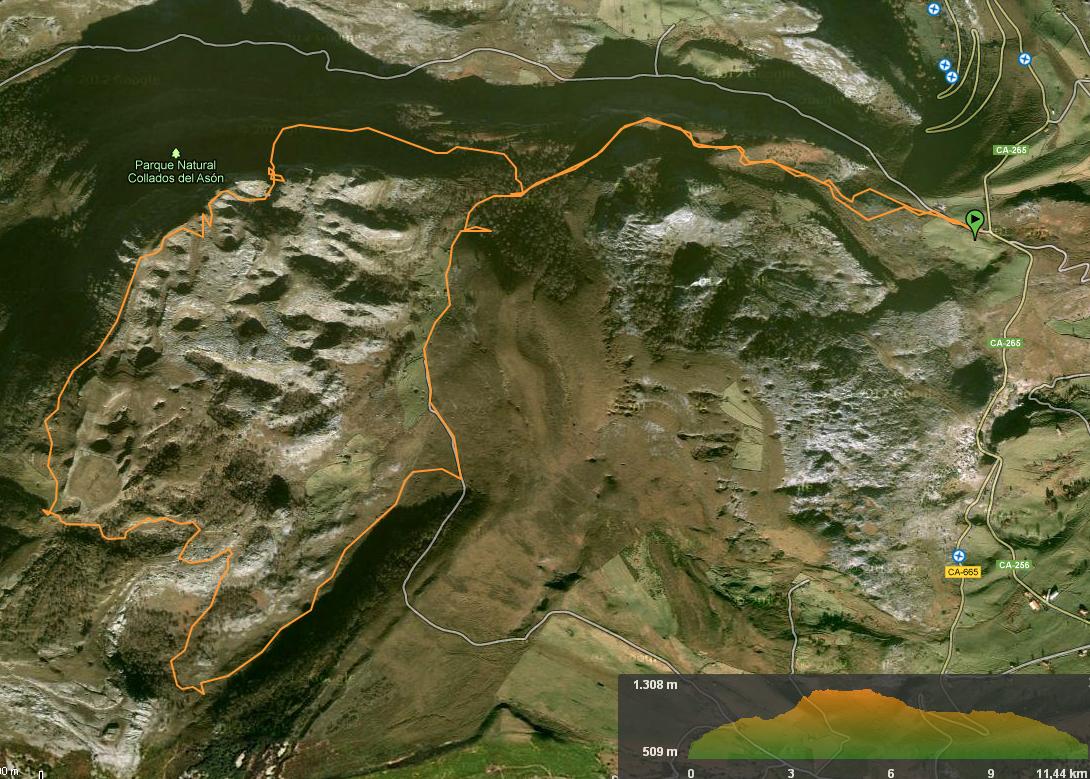 RUTAS DE UN VIAJERO: ASÓN - HONDOJÓN POR EL COLADERO DE LA TORTUGA