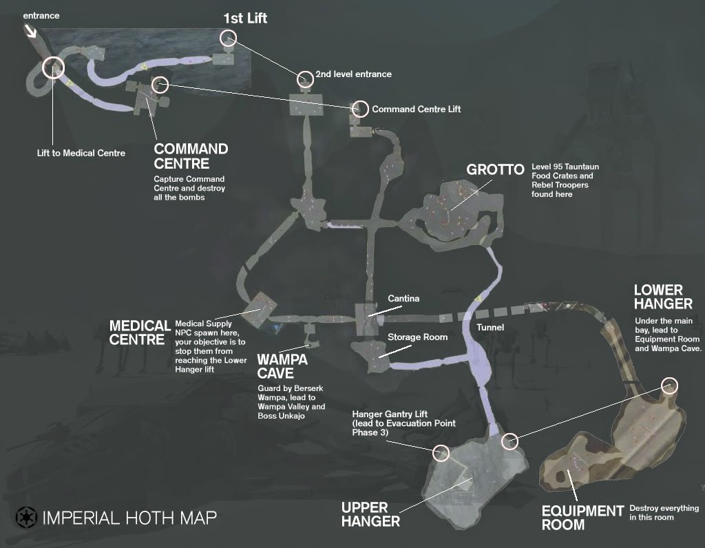 JUEGOSYFRIKADAS: BASE ECHO. Base rebelde en Hoth