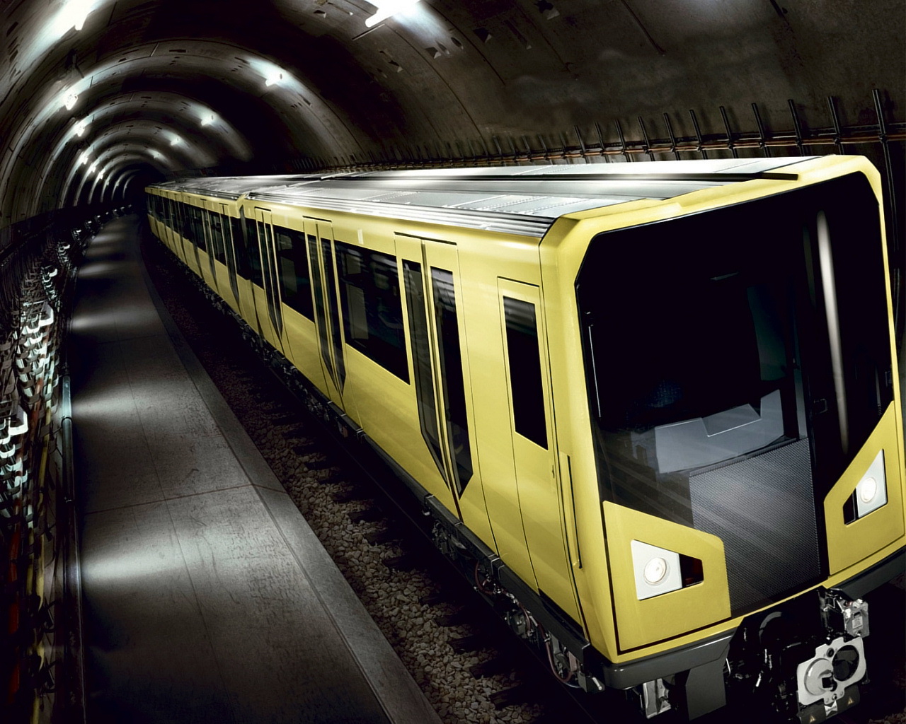 Yellow Subway | BEAUTIFUL DECENT WALLPAPERS