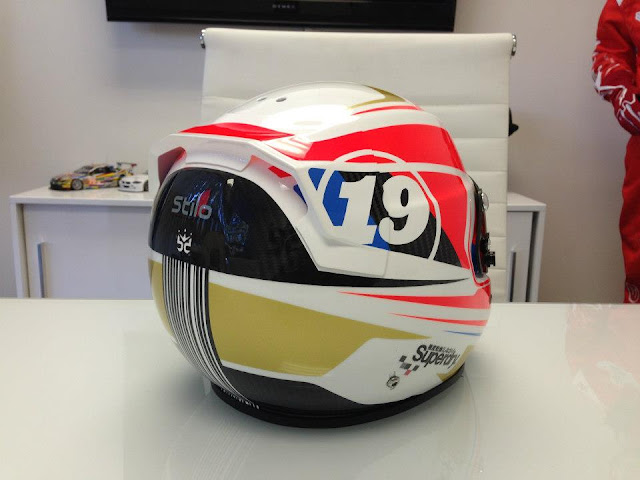 Racing Helmets Garage: Stilo ST4 F N Carbon H.Idelson 2013 by Brett ...