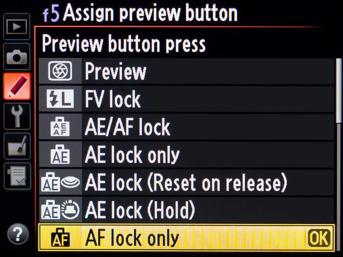 gstoever fotografie: Autofokus-Technik: AF-Lock- und AF-ON-Methode