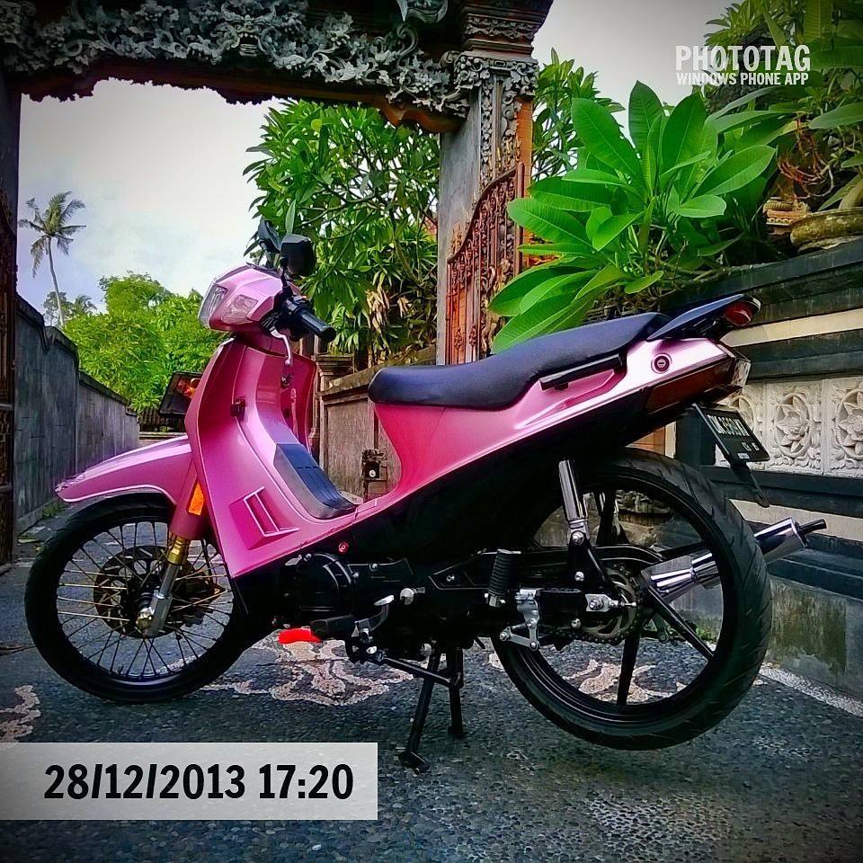 Modifikasi Motor Suzuki Crystal Terbaru | Wacana Modif Motor