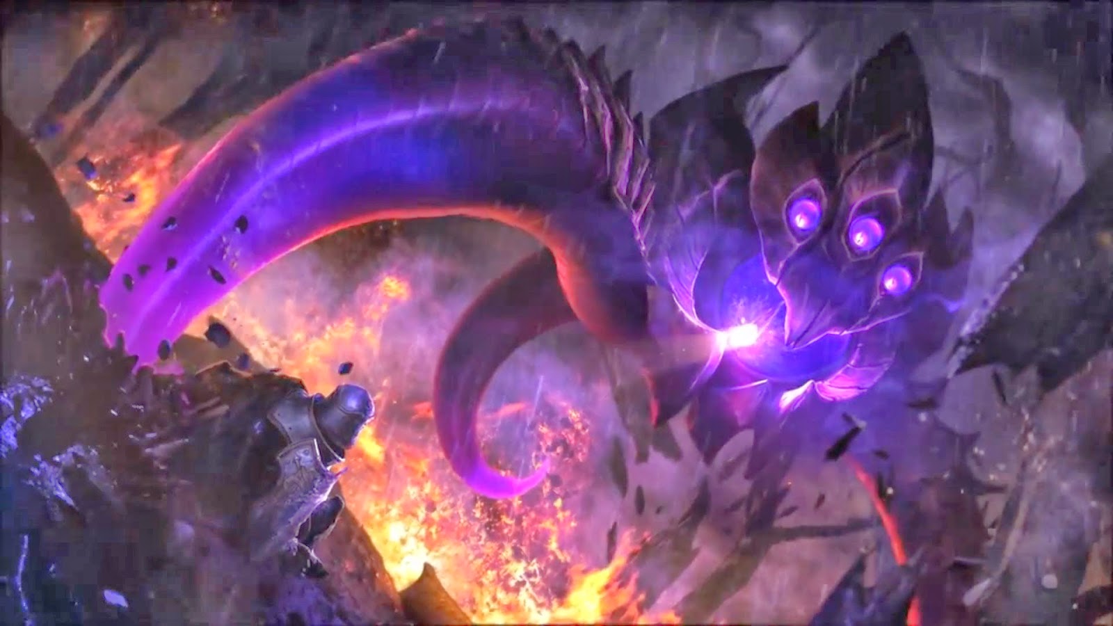 Video Games Study: League of Legends 'Vel'Koz' Cinematic Trailer 2014 【HD】