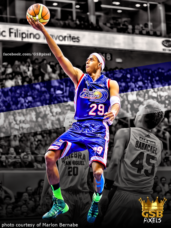 Mico Halili: PBA Fan Art - San Mig Coffee, Ginebra, Manila Clasico and ...