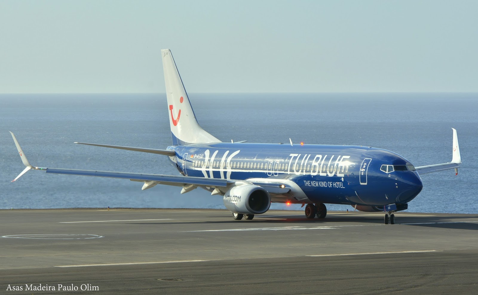 Asas Madeira: Special livery TUI BLUE