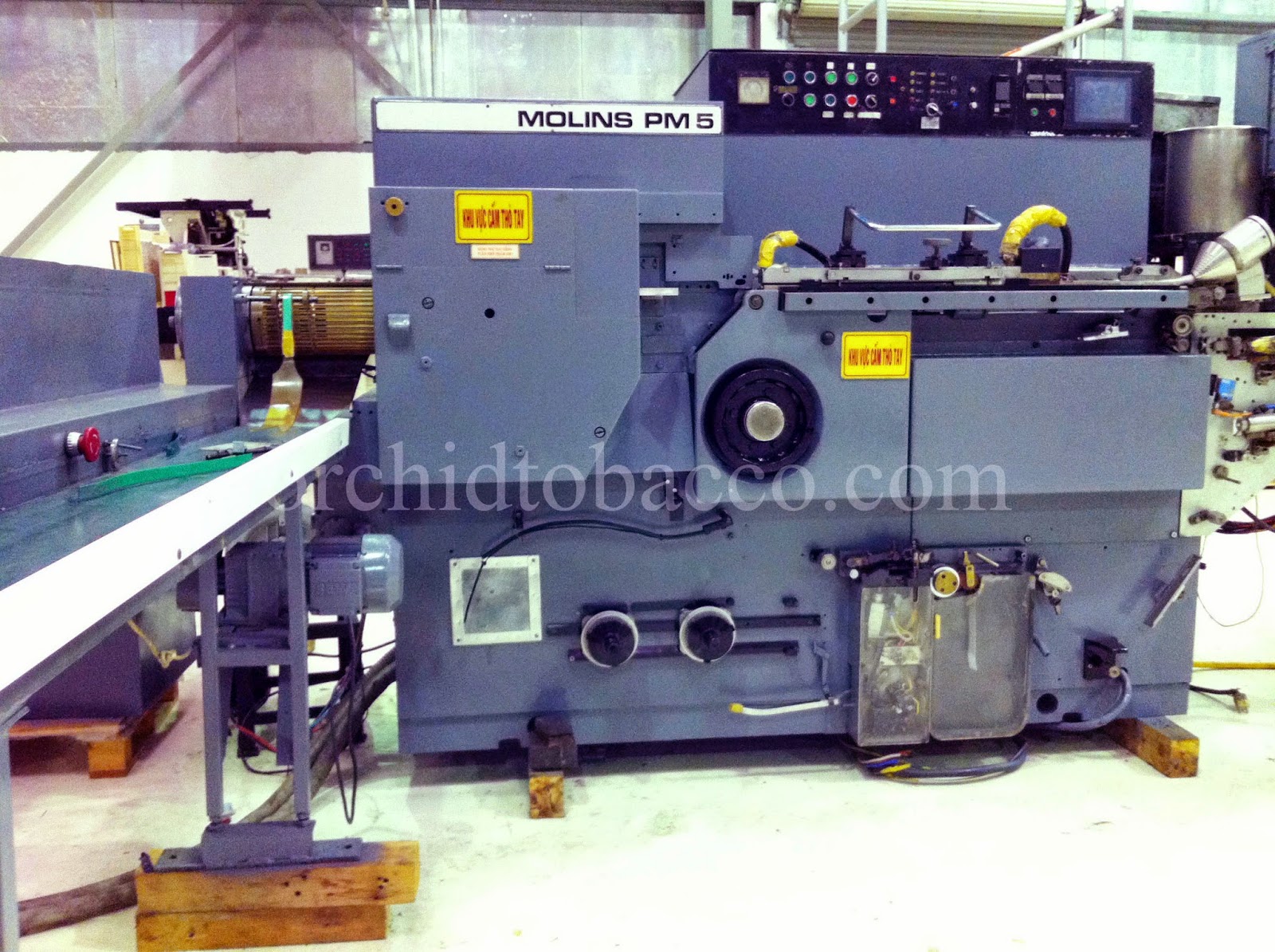 Cigarette's Filter Rod Making Machines: Molins Pm 5 Filter Rod Maker ...