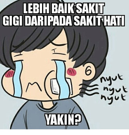 25 Meme Lucu Saat Lagi Sakit Gigi - Meme Kocak Bikin Ngakak