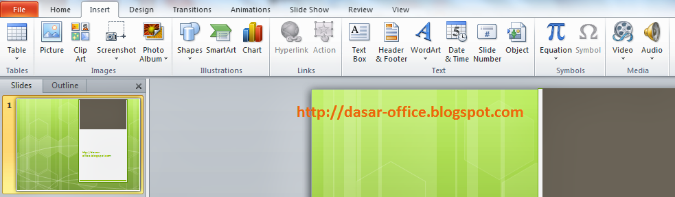 Pengenalan dan Penjelasan Mengenai Menu di PowerPoint - Belajar Bersama