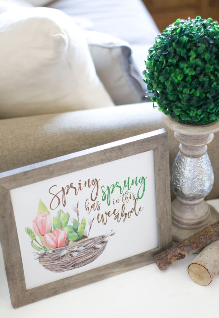 Ten spring art printables | Thrifty Decor Chick | Thrifty DIY, Decor ...
