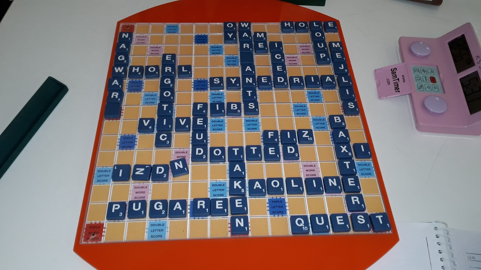 Capgemini International Scrabble Tournament 2017 - Day 2 - Scrabbling Away