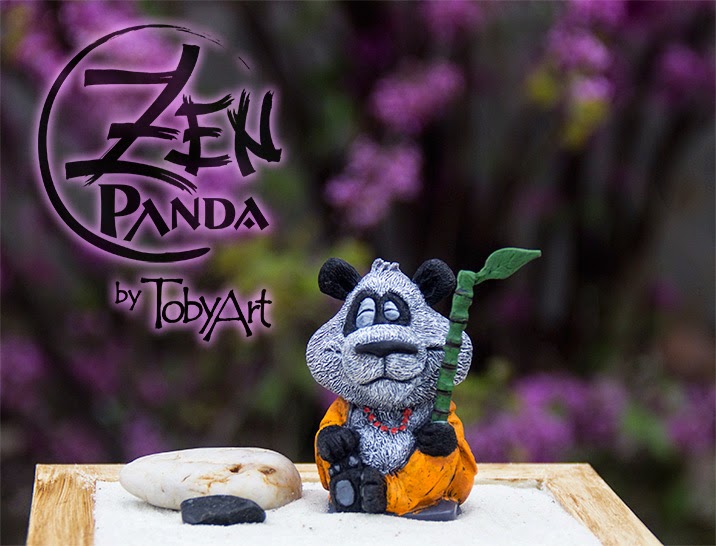 Zen Pandas by TobyArt ~ Tenacious.Ninja - Art Toy Blog