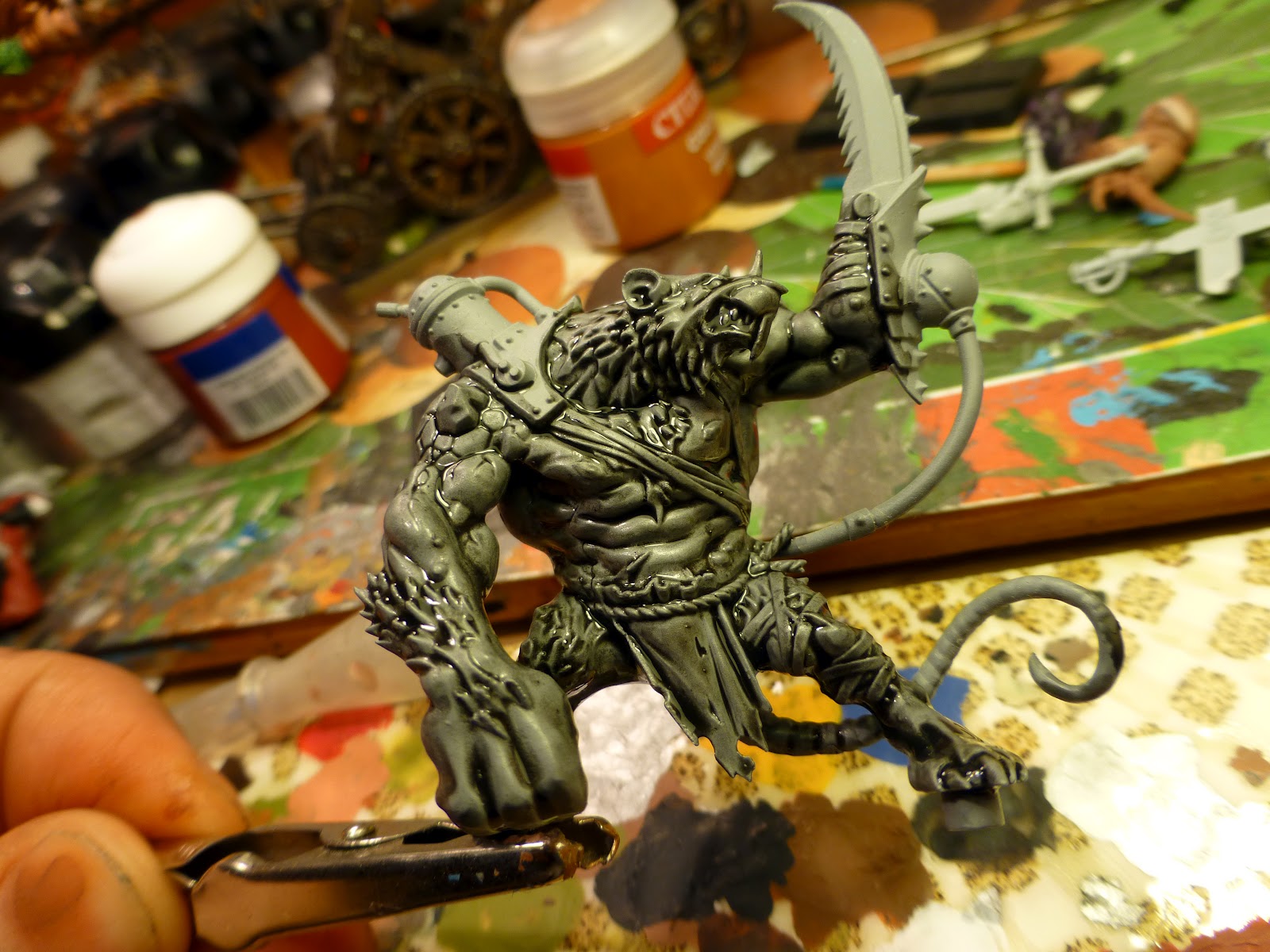 The Old Painter Games: Rattogre dall'Isola del Sangue / Skaven Rat ...