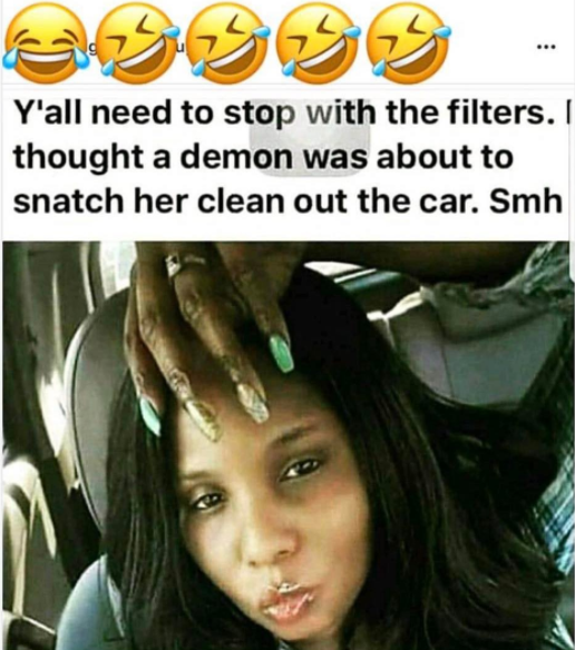 Latest Updates: See this epic filter fail....