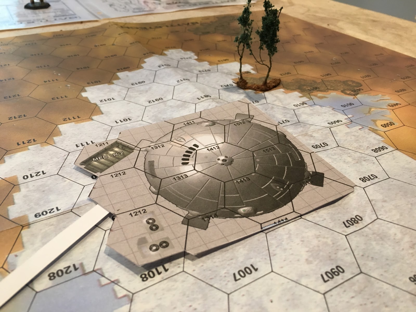 1000 Foot General: Battletech Campaign #1: Surprise!