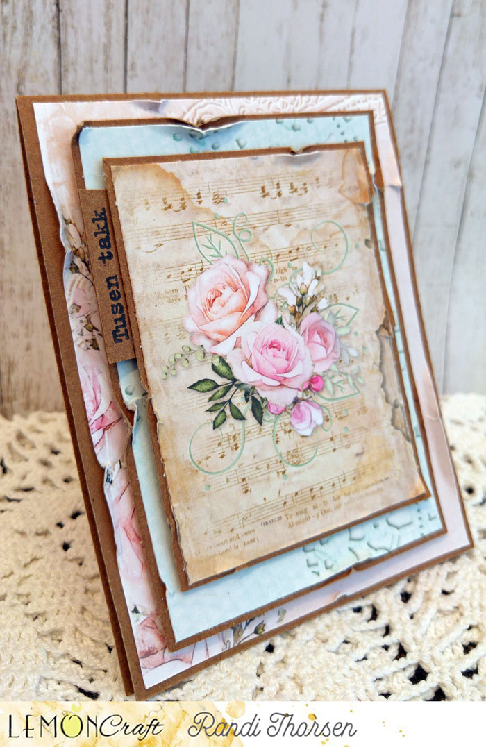 Kartki z kolekcji Yesterday - Cards from Yesterday collection | Lemoncraft