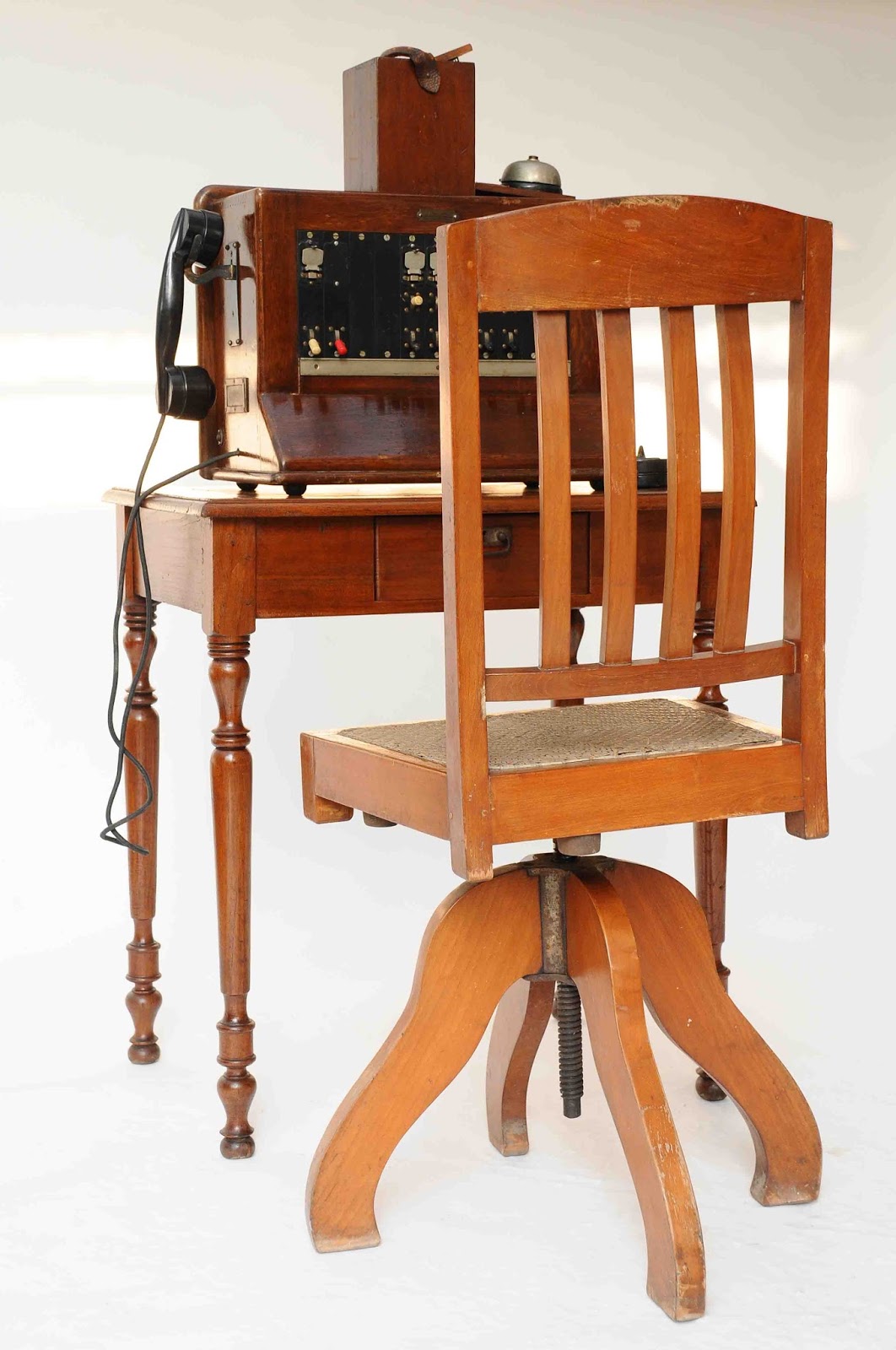 Old Vintage Gallery: Antique Magneto Switchboard Operator Telephone ...