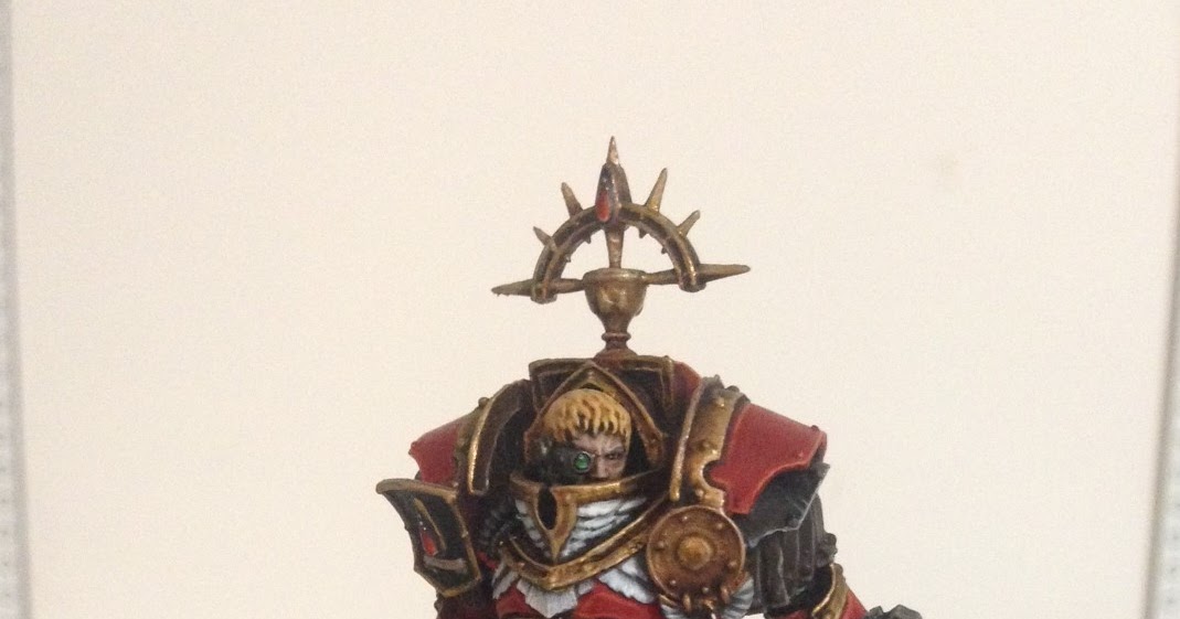 Segmentum Solar: Capitaine Cataphractii Blood Angels.