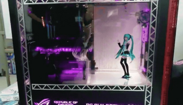 Awesome! This latest Mod Show Hatsune Miku's Dancing Holographic Inside ...