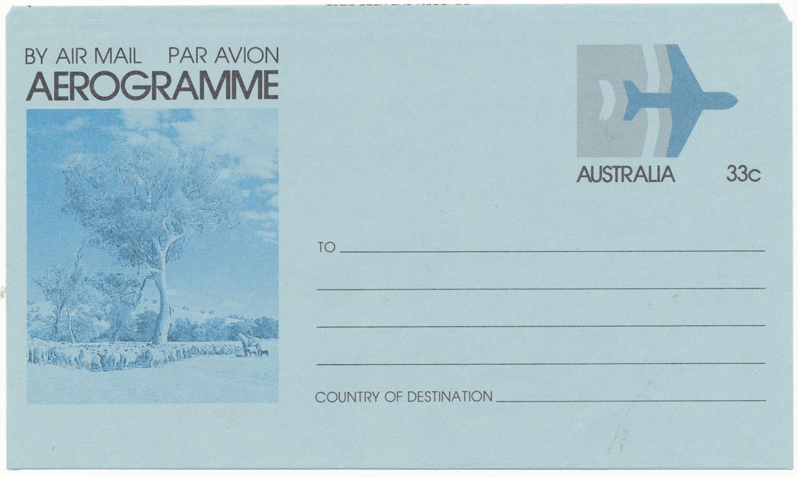 Aerogrammes & Airletters - Philatelic Archeology: Australia: 1981 33c ...