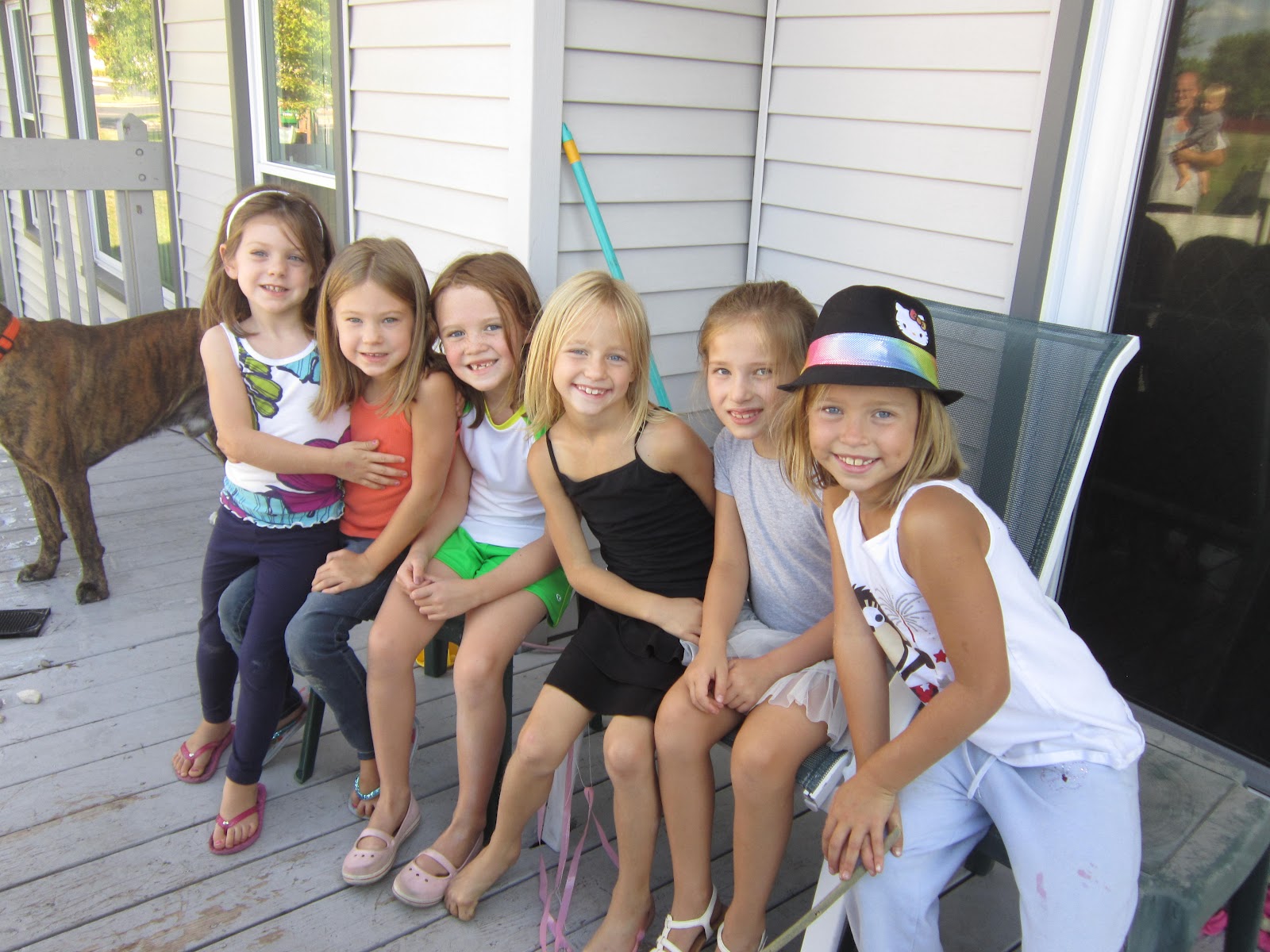 The Henderson Family: Third Annual Back-To-School Slumber Party