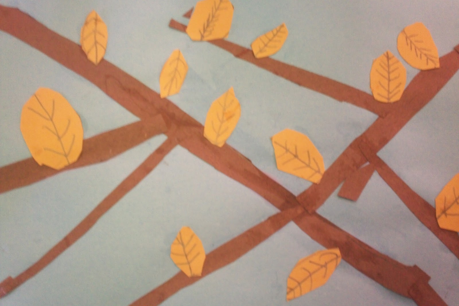 Art With Mr. E: Collage Branches: 1st Grade
