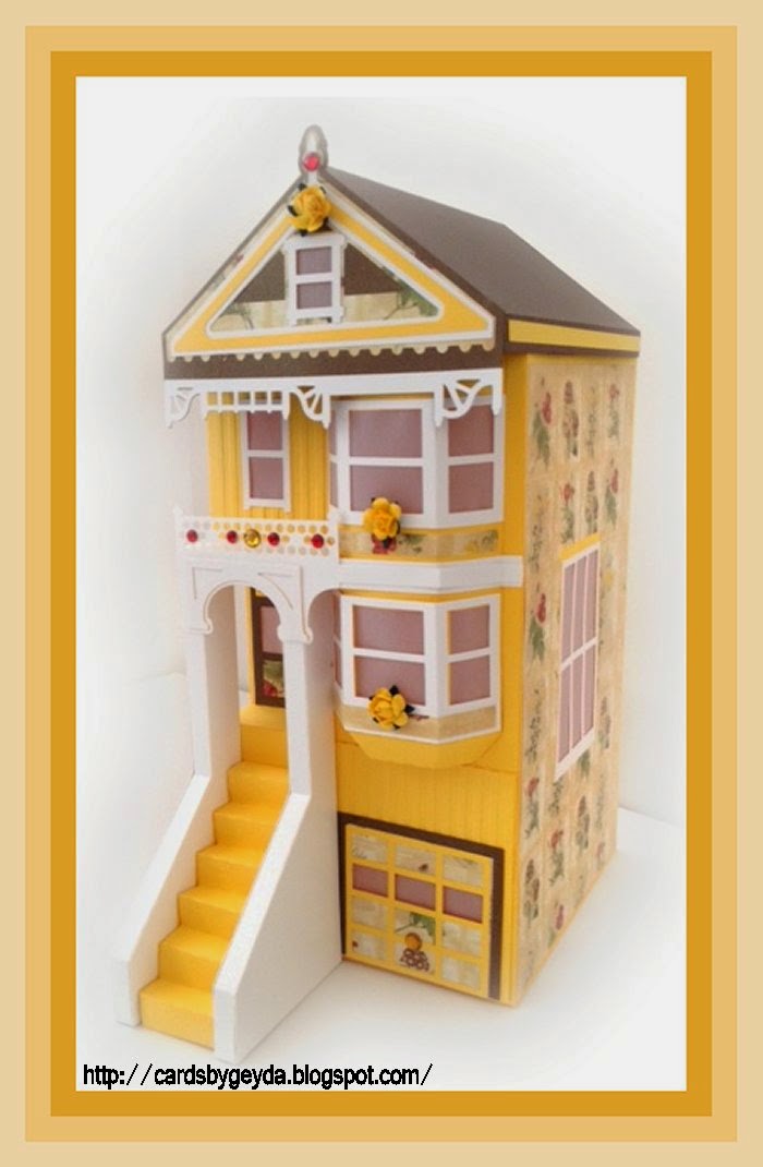 Paper Craft Creations: Parkside Row 3D Houses