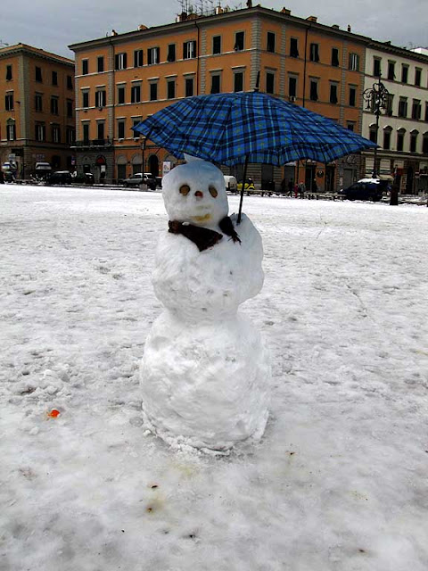 Livorno Daily Photo: Snowman