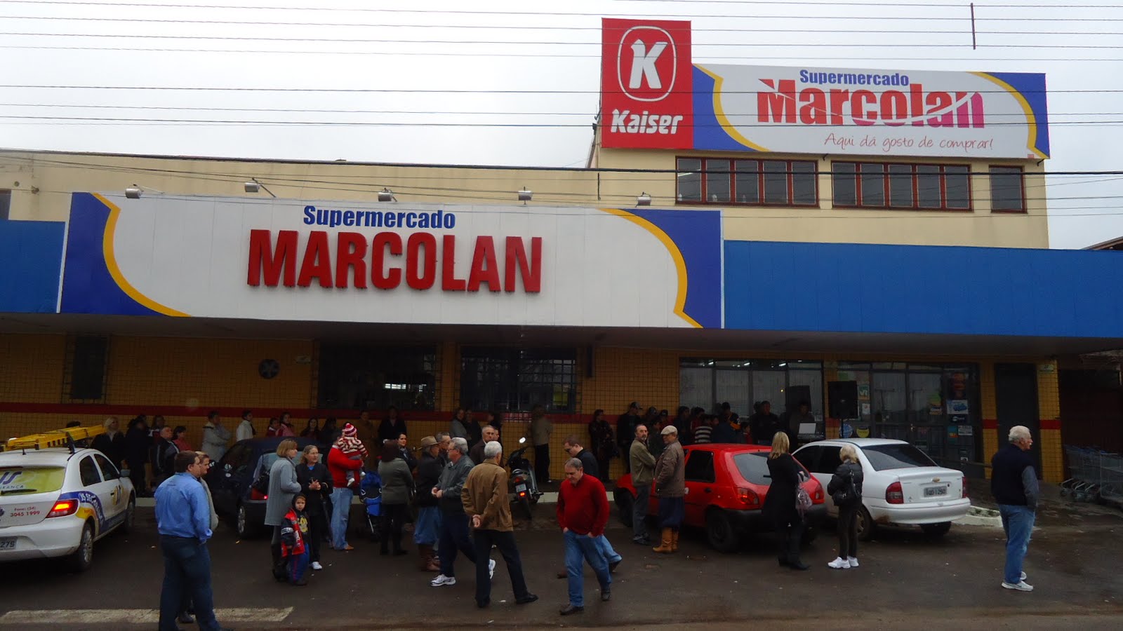 Zé Eurides: 25/08/2011 - Inauguração da ampliação do Supermercado Marcolan