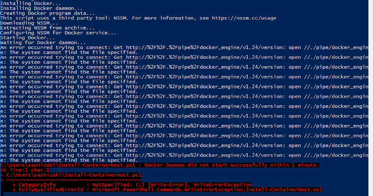 さっしーの試してみるか3: Azure VMとオンプレミスのWindows Server 2016 TP5でContainer Hostを作る