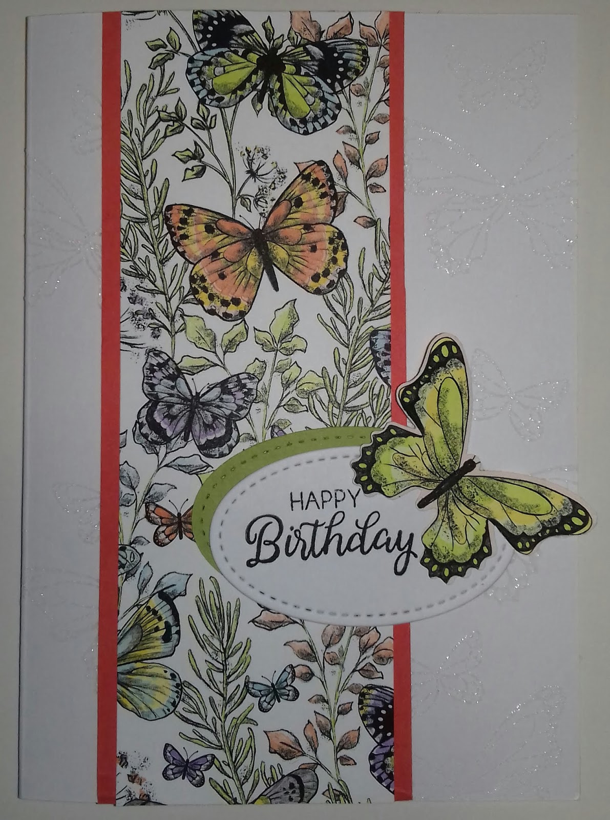 Stamp With Sandie: Botanical Butterfly DSP