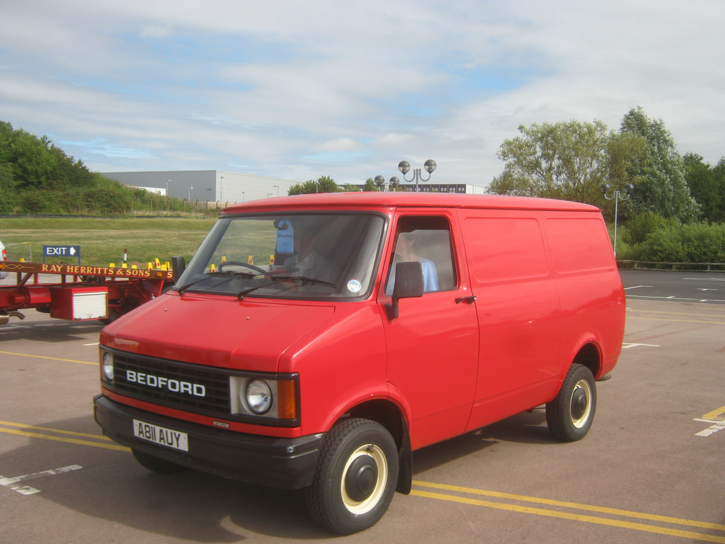 Bedford CF2 Van: Bedford CF - Classic Van and Pickup Show 2015