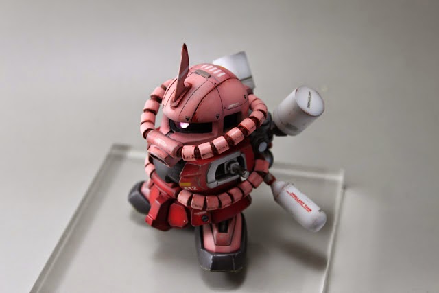 Gundam Family: SD Zaku II Super Back Pack Custom Build