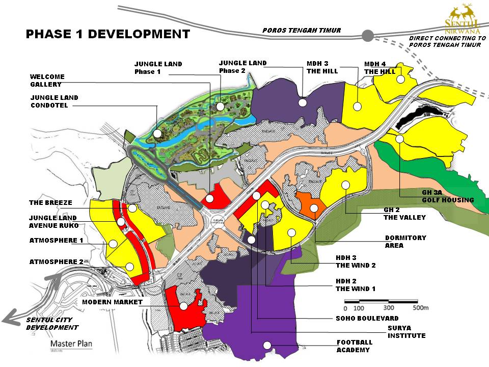 Sentul Nirwana: PETA LOKASI